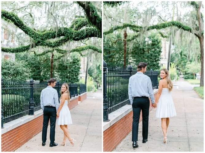 Downtown Savannah Georgia Engagement - madisonysapp.com